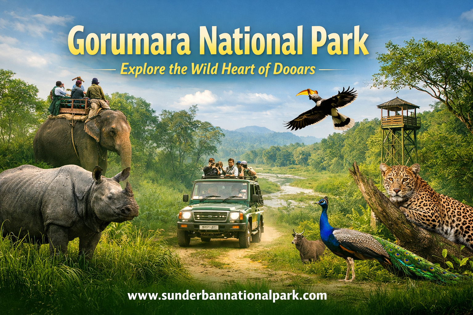 Gorumara National Park Safari Booking