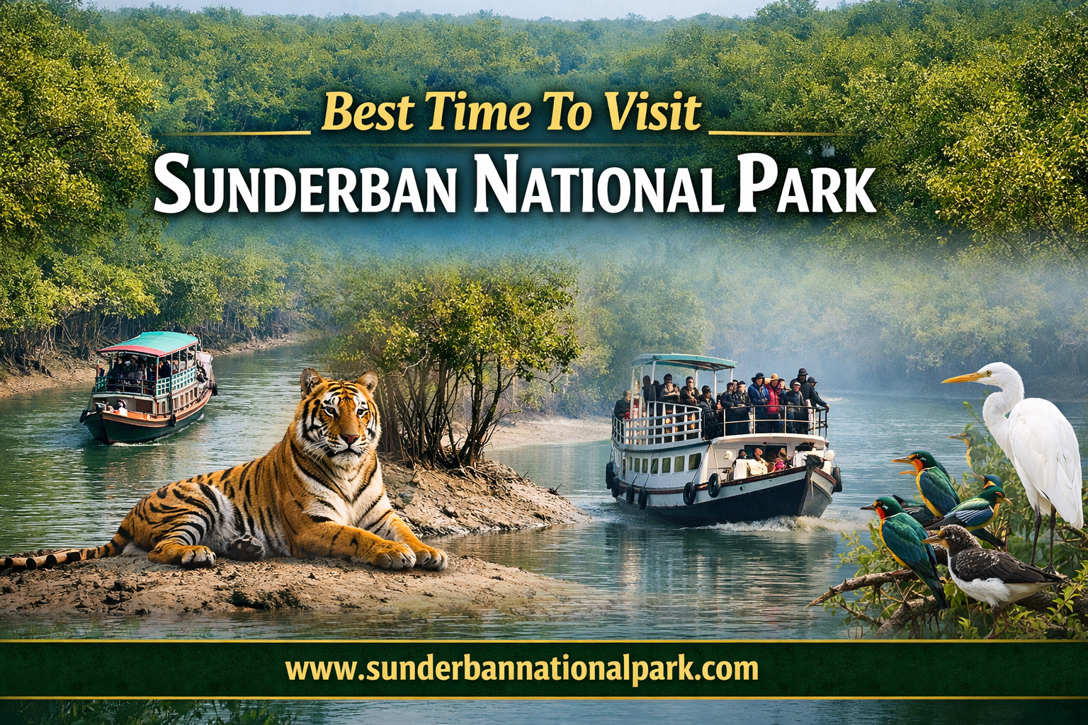 BEST TIME TO VISIT SUNDERBAN NATIONAL PARK